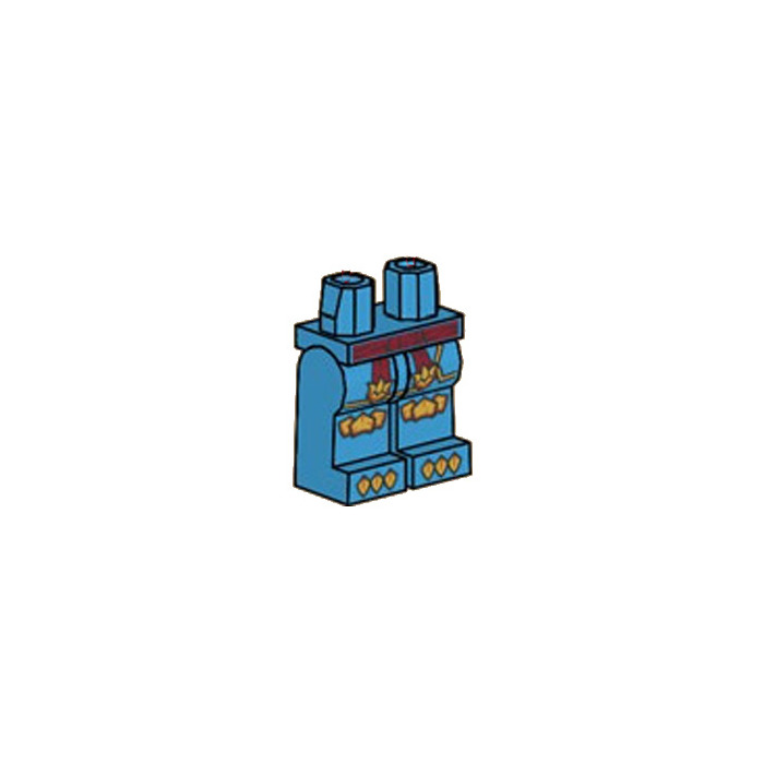 LEGO Dark Azure Nya Minifigure Hips and Legs (10970) | Brick Owl - LEGO ...