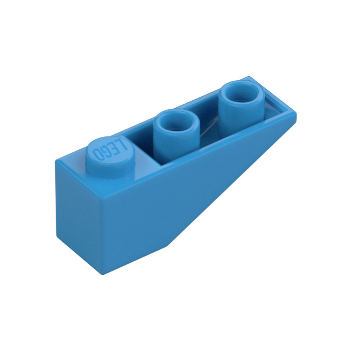 LEGO Dark Azure Slope 1 x 3 (25°) Inverted (4287) | Brick Owl - LEGO ...