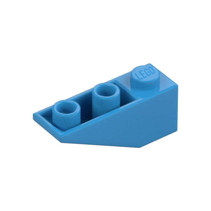 LEGO Dark Azure Slope 1 x 3 (25°) Inverted (4287) | Brick Owl
