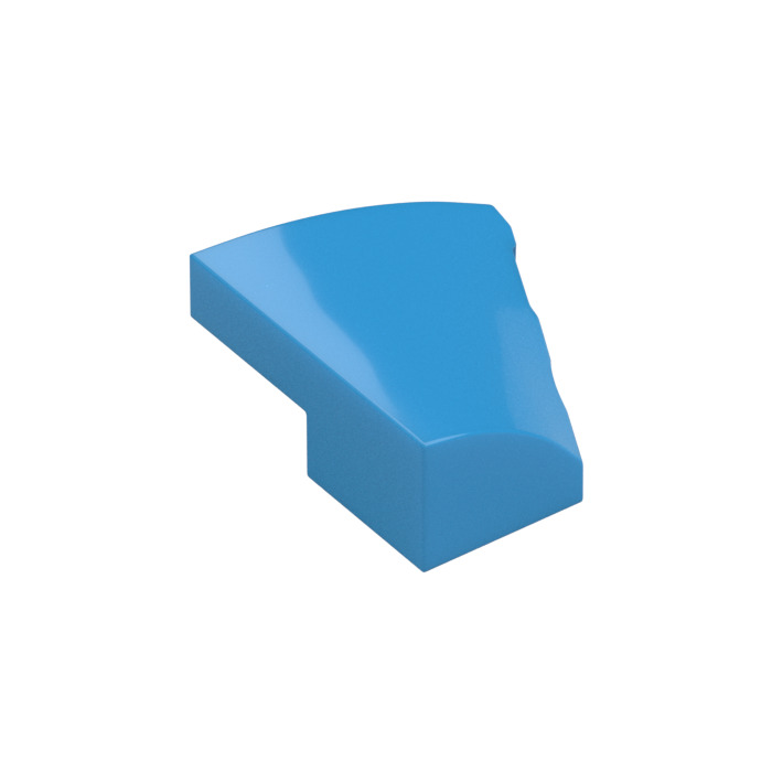 LEGO Dark Azure Slope 2 x 2 x 0.6 Curved Angled Right (5093) | Brick Owl