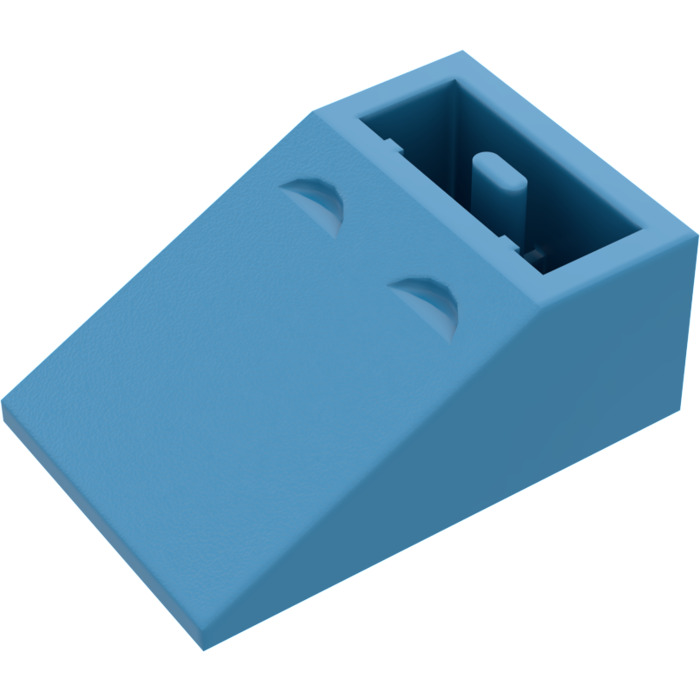 LEGO Dark Azure Slope 2 x 3 (25°) Inverted (2752 / 3747) | Brick Owl