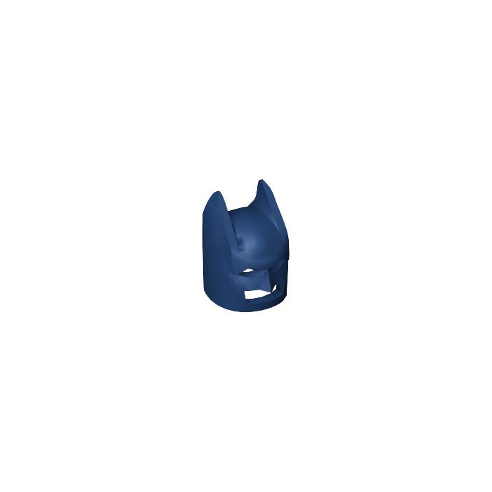 LEGO Dark Blue Batman Cowl Mask without Angular Ears (55704) | Brick Owl