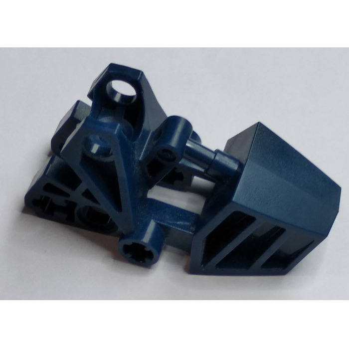 LEGO Dark Blue Bionicle Foot with Ball Joint Socket 3 x 6 x 2.3 (Flat ...
