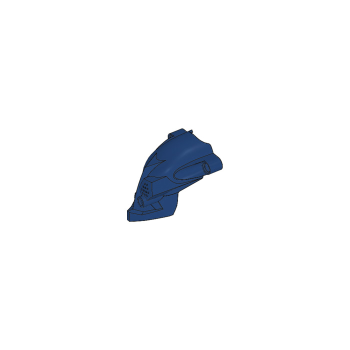 LEGO Dark Blue Bionicle Kaukau Nuva Mask (Adaptive Armor) (61787 ...