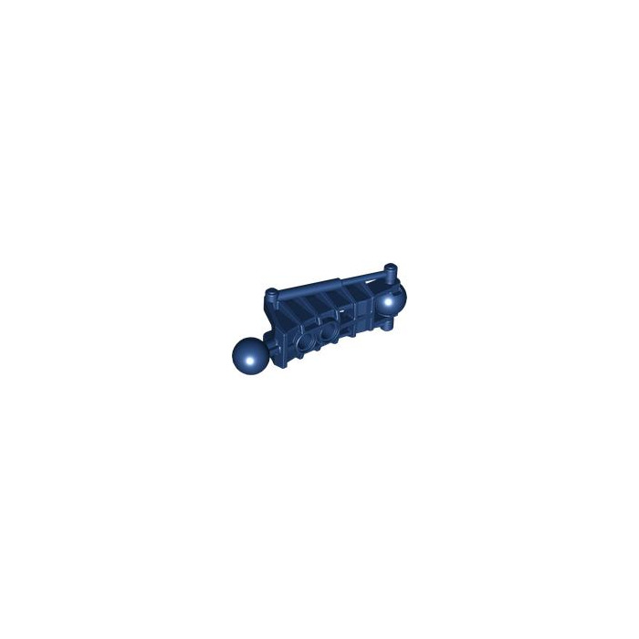 LEGO Dark Blue Bionicle Toa Metru Leg Section with Ball Joints and Pin ...