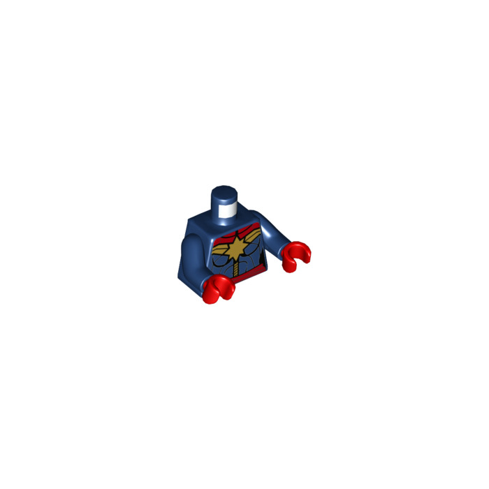 LEGO Captain Marvel Minifig Torso (3814 / 76382) | Brick Owl