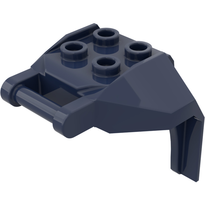 LEGO Dark Blue Chest Armor with 4 Studs and Bar Handle (27167) | Brick Owl