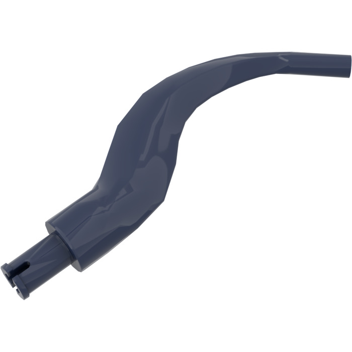 LEGO Dark Blue Curved Horn with Pin (5156 / 24204) | Brick Owl