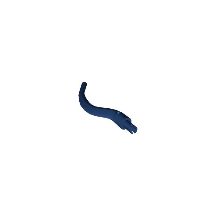 LEGO Dark Blue Curved Horn with Pin (5156 / 24204) | Brick Owl