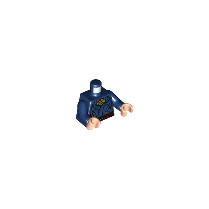 LEGO Dark Blue Doctor Strange Minifig Torso (3814 / 76382) | Brick Owl