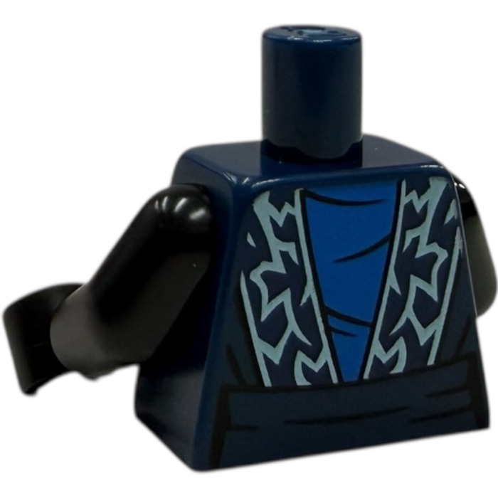 LEGO Dark Blue Master of Lightning Minifig Torso (973) | Brick Owl ...