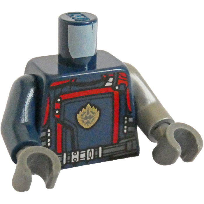 LEGO Dark Blue Nebula with Dark Blue Suit Minifig Torso (973 / 76382 ...