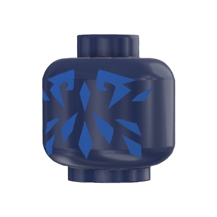 LEGO Dark Blue Nokt Minifigure Head (3274 / 110265) | Brick Owl - LEGO ...