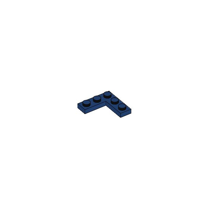 LEGO Dark Blue Plate 3 x 3 Corner (77844) | Brick Owl - LEGO Marketplace