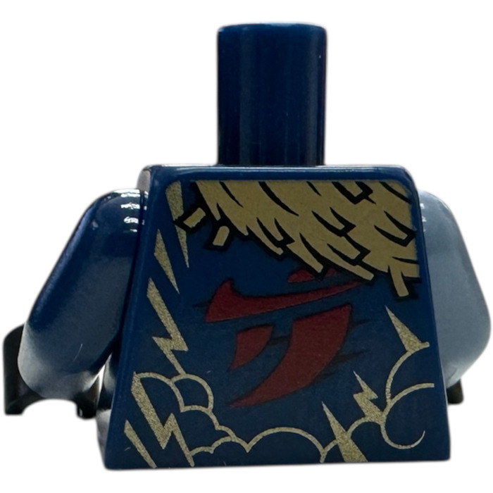 LEGO Dark Blue Rogue (Jay) Minifig Torso (973) | Brick Owl - LEGO ...