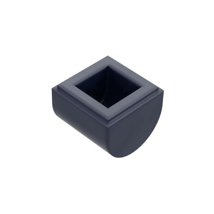 LEGO Dark Blue Slope 1 x 1 Curved Double (49307) | Brick Owl