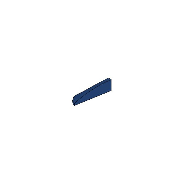 LEGO Dark Blue Slope 1 x 4 Curved Right (7205) | Brick Owl