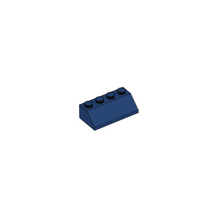 LEGO Dark Blue Slope 2 x 4 (45°) (3037) | Brick Owl
