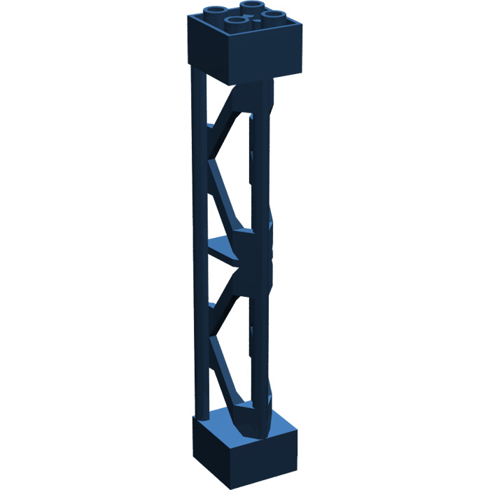 LEGO Support 2 x 2 x 10 Girder Triangular Vertical (Type 3 - 3 Posts, 2 ...