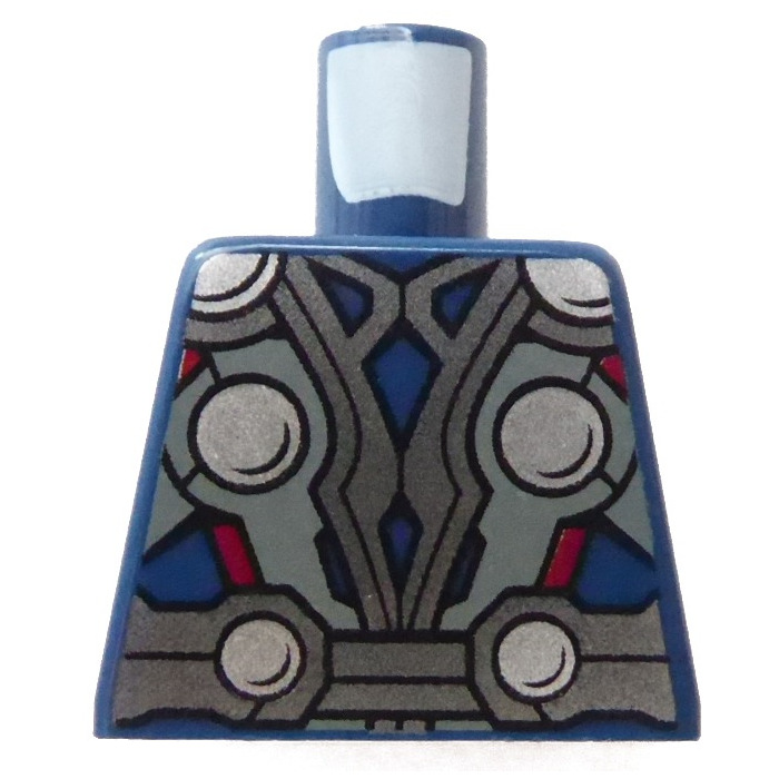 LEGO Dark Blue Thor Torso without Arms (973) | Brick Owl - LEGO Marketplace