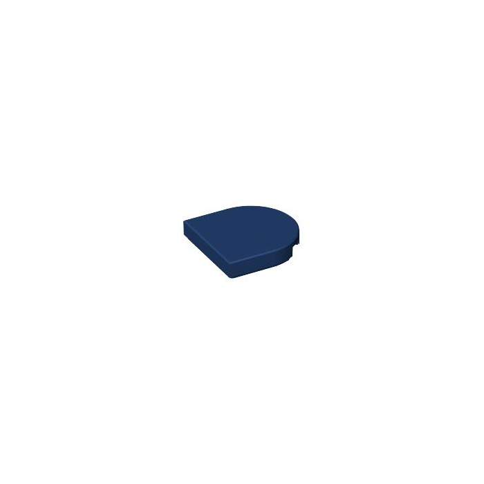 LEGO Dark Blue Tile 2 x 2 Half Oval (5520) | Brick Owl - LEGO Marketplace