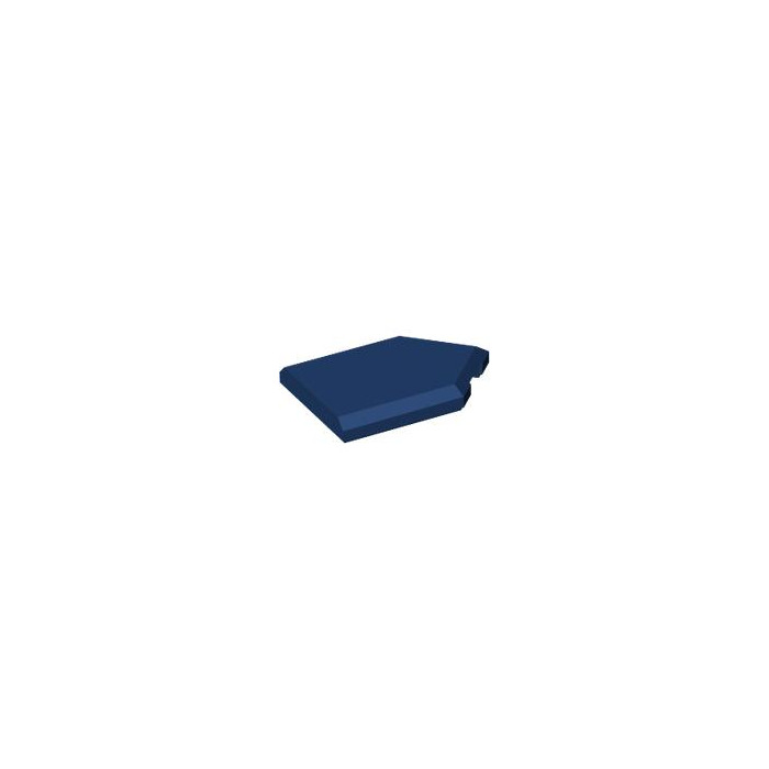 LEGO Dark Blue Tile 2 x 3 Pentagonal (22385 / 35341) | Brick Owl