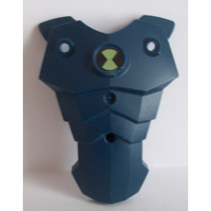 LEGO Dark Blue Torso Cover with Ben 10 Omnitrix Symbol (89469) | Brick ...