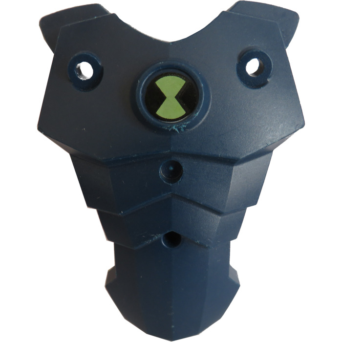 LEGO Dark Blue Torso Cover with Ben 10 Omnitrix Symbol (89469) | Brick Owl