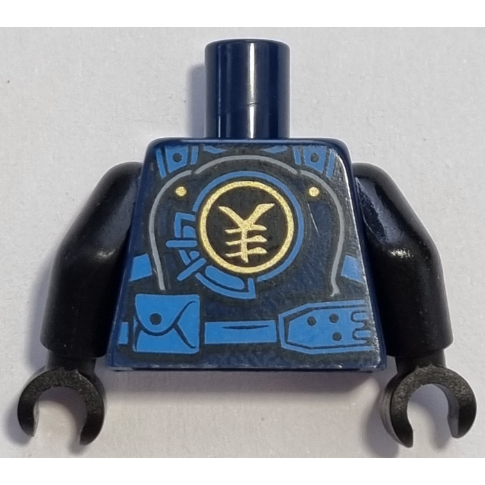 LEGO Dark Blue Torso Ninjago Blue Armor (973) | Brick Owl - LEGO ...