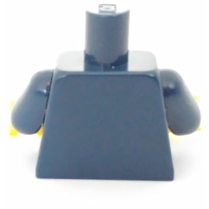 LEGO Dark Blue Torso with Jacket, White Shirt, Red Tie, and ...