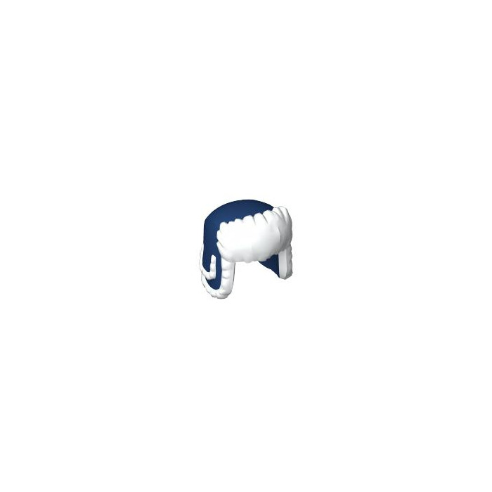 LEGO Bleu foncé Ushanka Chapeau avec blanc Fur (36933) | Brick Owl ...