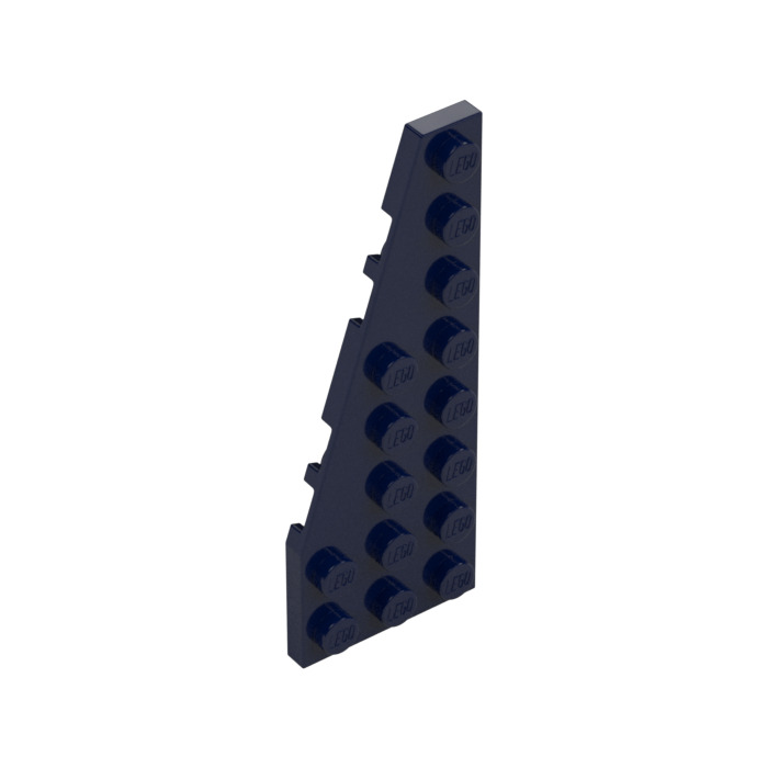 LEGO Dark Blue Wedge Plate 3 x 8 Wing Left (50305) | Brick Owl - LEGO ...