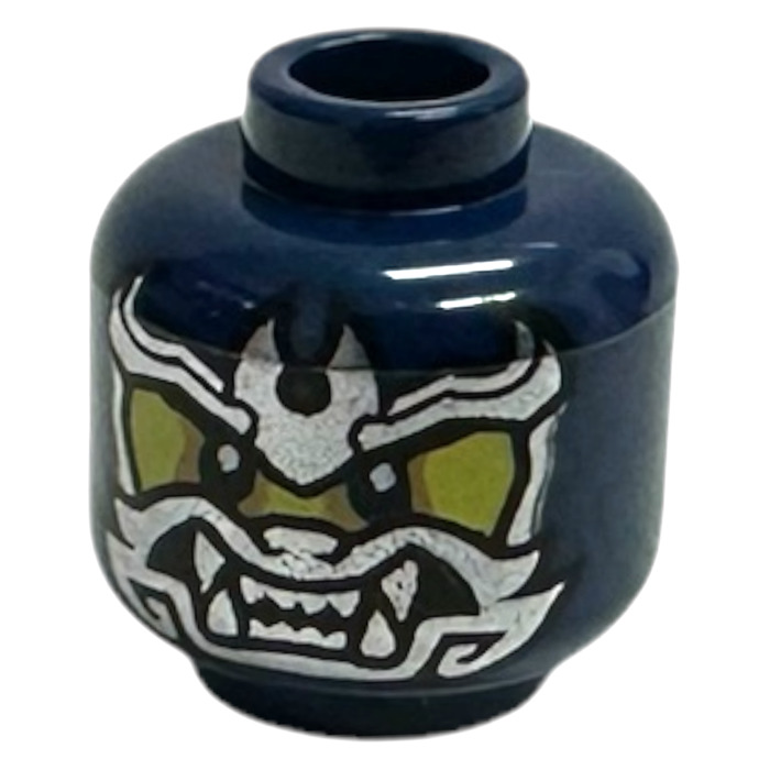 LEGO Dark Blue Wolf Mask Warrior Head (3274 / 105529) | Brick Owl ...