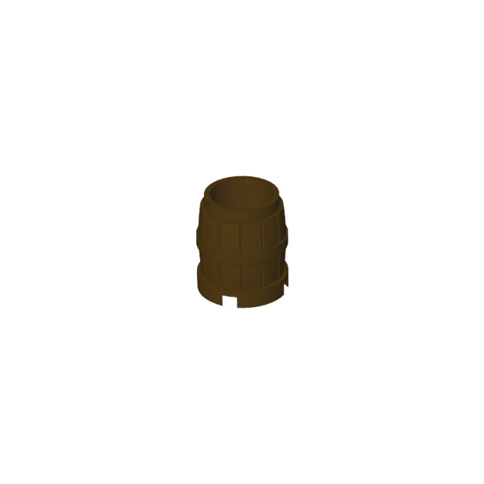 LEGO Dark Brown Barrel 2 x 2 x 1.7 (2489 / 26170) | Brick Owl - LEGO ...
