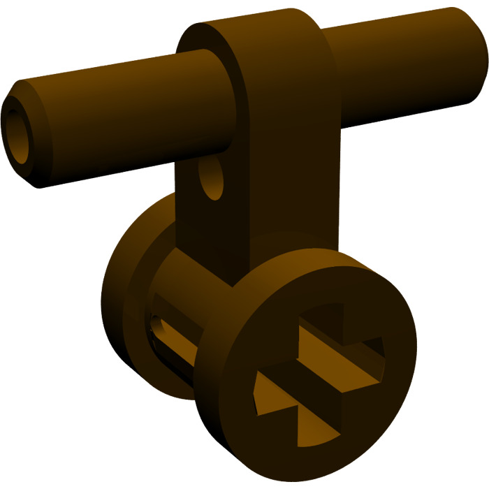 LEGO Dark Brown Bushing with Pneumatic Connectors (53895 / 99021 ...