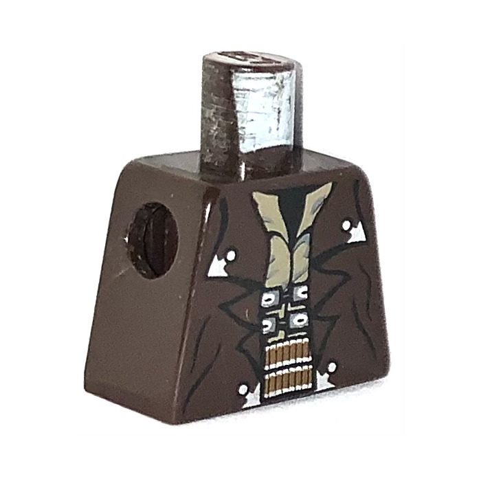 LEGO Dark Brown Cad Bane Torso without Arms (973) | Brick Owl - LEGO ...