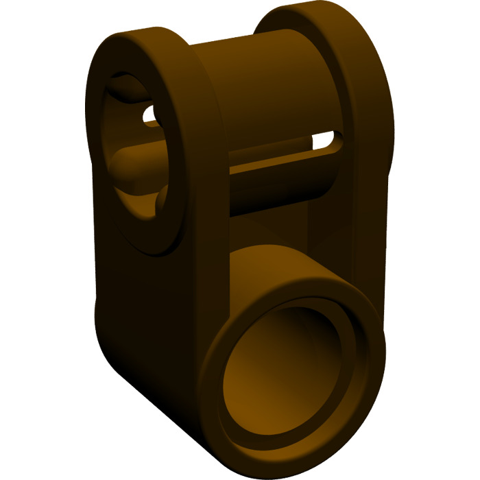 LEGO Dark Brown Cross Block 90° 1 x 2 (Axle/Pin) (6536 / 40146) | Brick ...