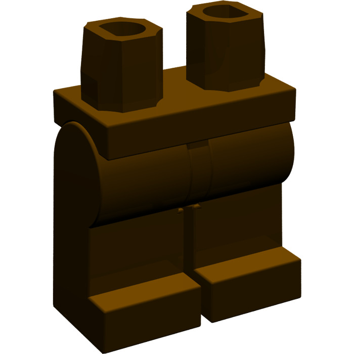 LEGO Dark Brown Minifigure Hips and Legs (73200 / 88584) | Brick Owl ...