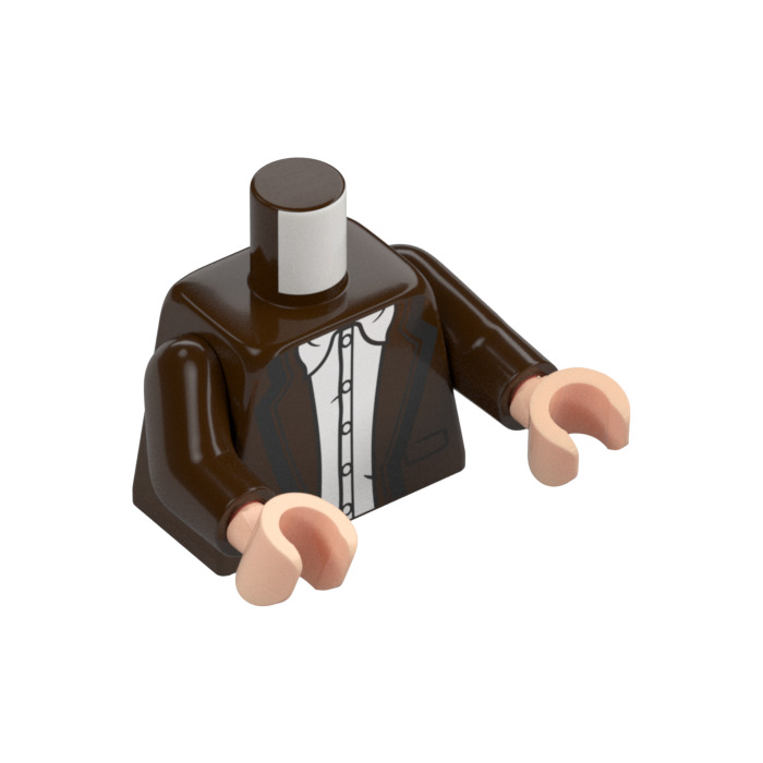 LEGO Samwise Gamgee with Dark Brown Jacket Minifig Torso (973) | Brick ...