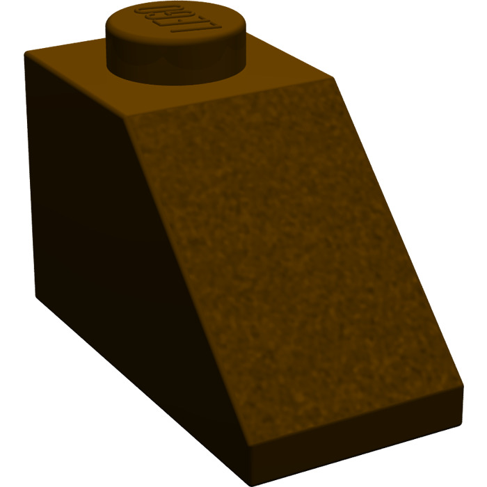 LEGO Dark Brown Slope 1 x 2 (45°) (3040 / 6270) | Brick Owl - LEGO ...