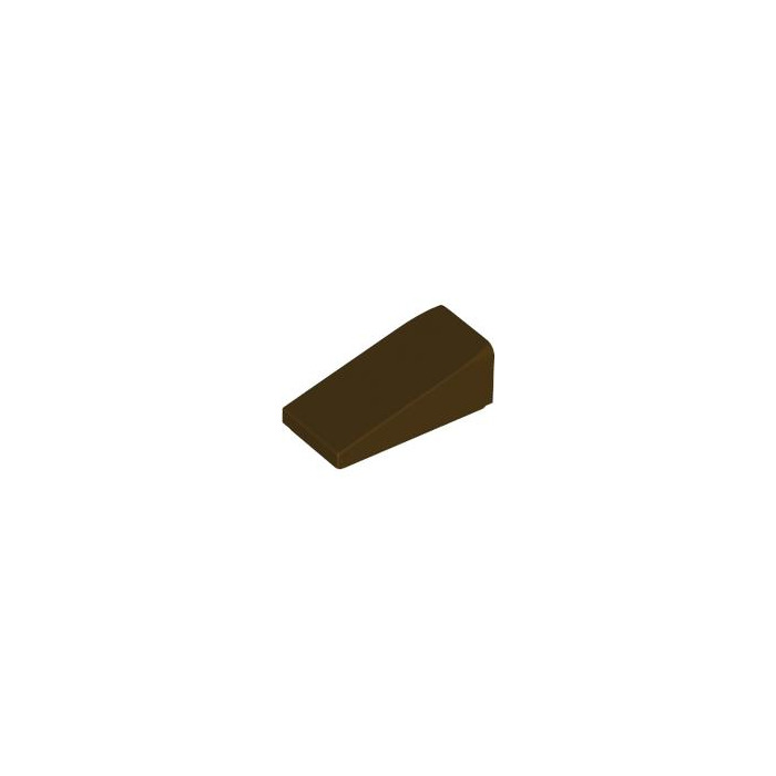 LEGO Dark Brown Slope 2 x 1 (18°) (5404) | Brick Owl