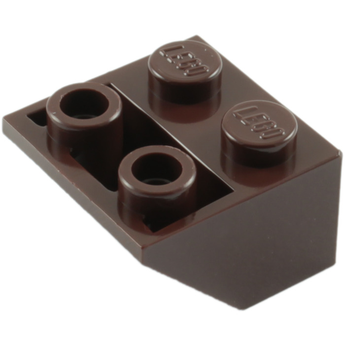 LEGO Dark Brown Slope 2 x 2 (45°) Inverted (3660 / 7261) | Brick Owl ...