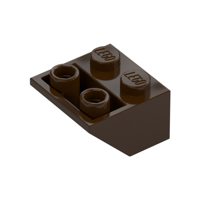 LEGO Dark Brown Slope 2 x 2 (45°) Inverted (3660 / 7261) | Brick Owl ...