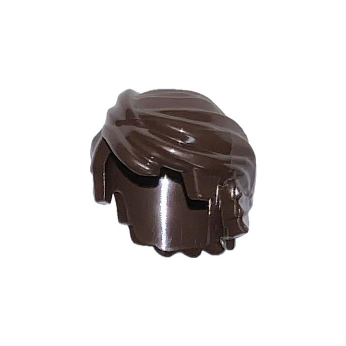 LEGO Dark Brown Swept Back Wavy Tousled Hair (61183) | Brick Owl - LEGO ...