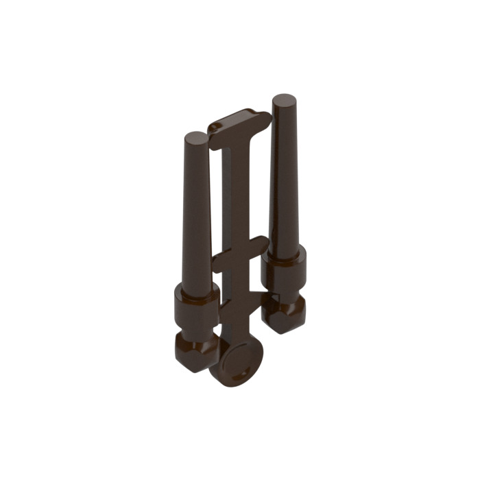 LEGO Dark Brown Wands on Sprue (36752) | Brick Owl - LEGO Marketplace