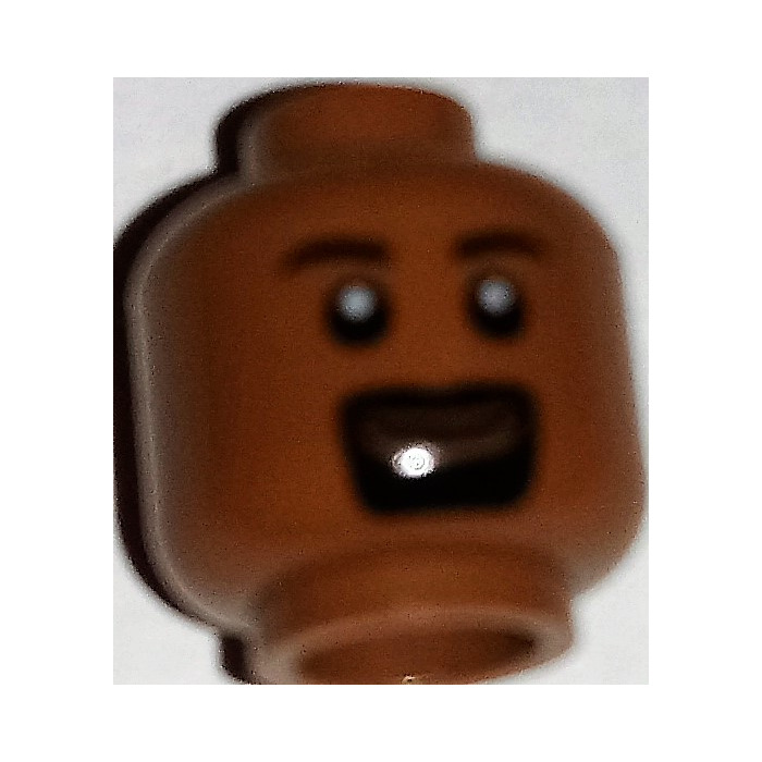 LEGO Dark Flesh Ambulance Driver with EMS Star of Life Emblem Head ...