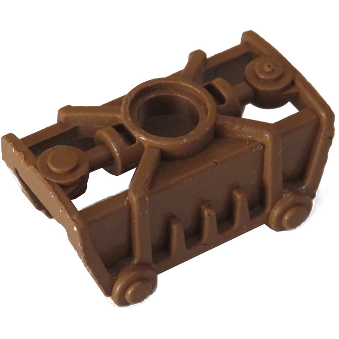LEGO Dark Flesh Bionicle Knee Armor 2 x 3 x 1.5 (47299) | Brick Owl