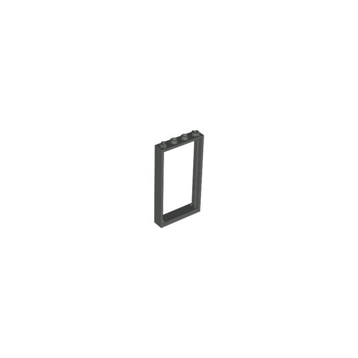LEGO Dark Gray Door Frame 1 x 4 x 6 (Double Sided) (30179 / 76245 ...