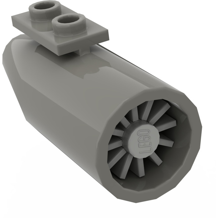 LEGO Dark Gray Plane Jet Engine with Light Gray Center | Brick Owl ...