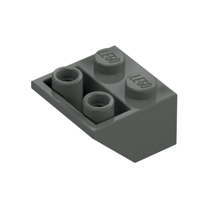 LEGO Dark Gray Slope 2 x 2 (45°) Inverted (3660 / 7261) | Brick Owl ...